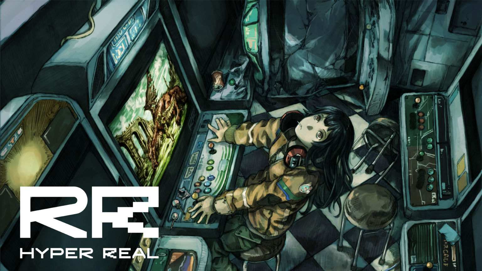 人気イラストレーター安倍吉俊によるHYPER REALの新キービジュアルが公開 | HYPER REAL （ハイパーリアル） | ゲームレーベル